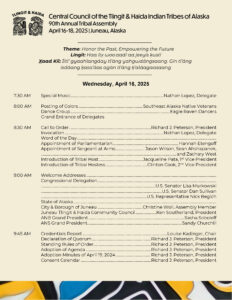 90th Annual Tribal Assembly - Tlingit & Haida